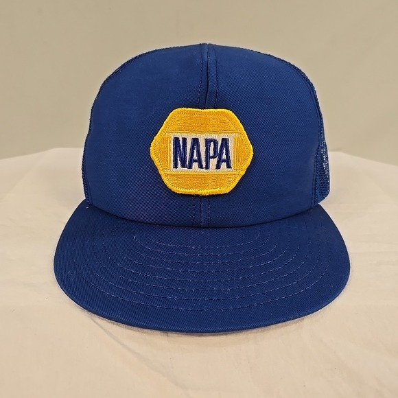 Accessories | Vintage Napa Auto Parts Patch Trucker Snapback Hat Cap ...